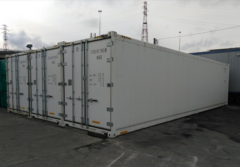 24 Foot wide refrigerated shipping container | Wide cold box