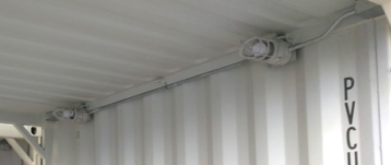 Shipping Container Pedestrians Walkways | Sidewalk Tunnels