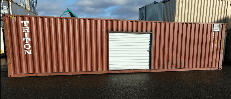 Shipping container roll up doors | Container Modification
