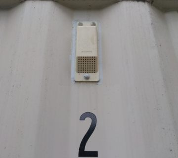 Shipping container vents - Whirlybird and louver vents