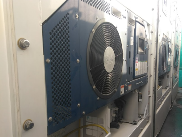 24 Foot wide refrigerated shipping container | Wide cold box