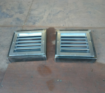 Shipping container vents - Whirlybird and louver vents