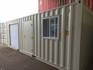 Shipping container with side doors | Open side cargo container